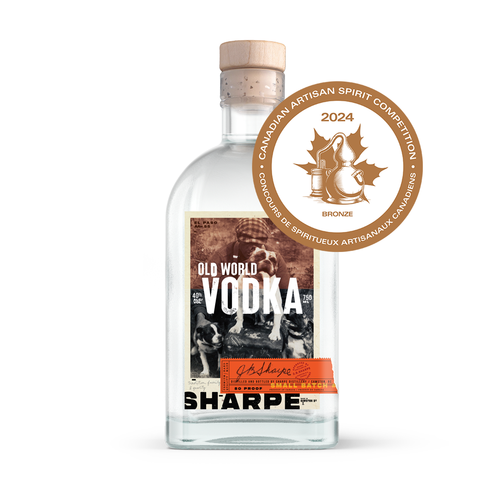 OLD WORLD VODKA 750 mL – Sharpe Distillery
