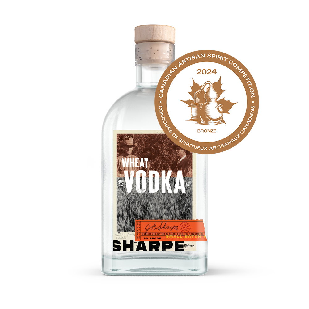 WHEAT VODKA 750 mL – Sharpe Distillery